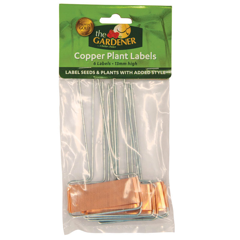 Copper Plant Labels – The Gardener Online